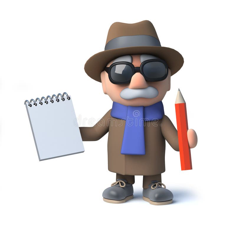 Character 3d Taking Notes Stock Illustrations – 15 Character 3d Taking ...
