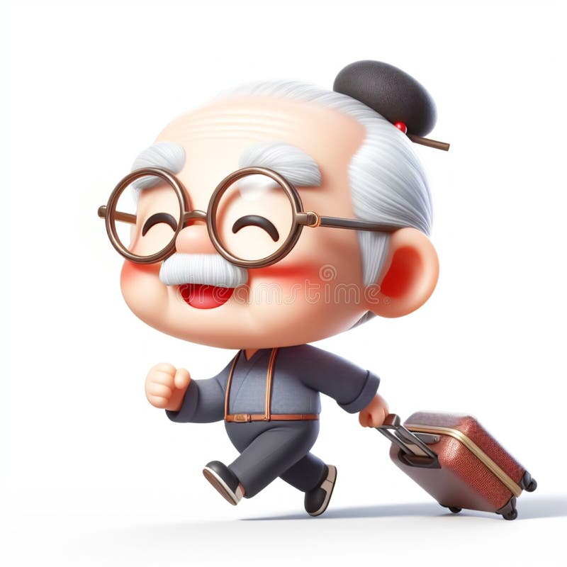 Funny Cartoon Chinese Man Stock Illustrations – 995 Funny Cartoon ...