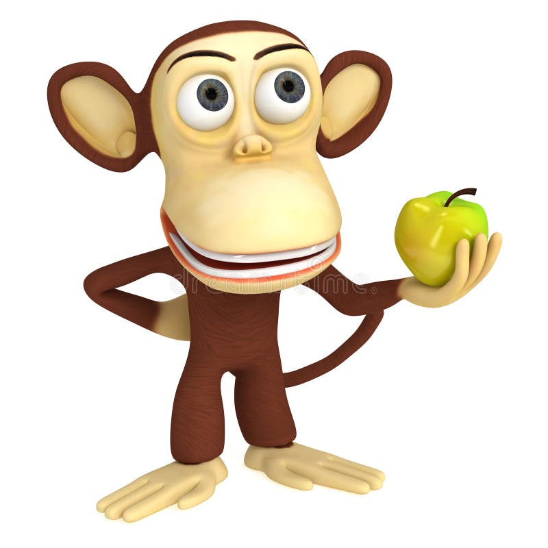 Apple Monkey Stock Illustrations – 421 Apple Monkey Stock Illustrations ...