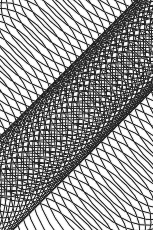 3d Futuristic Monochrome Technological Grid and Mesh Pattern ...