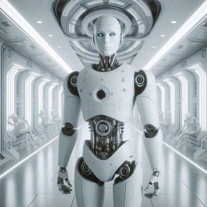 Robot stock illustration. Illustration of concepts, computer - 326943981