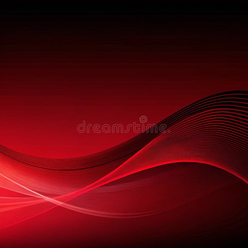 3D Futuristic Technology Background with Flowing Data Waves Stock ...