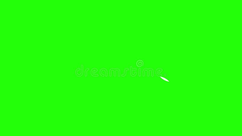 2d Fx Line Motion Graphics Elements with Green Screen. One Element Pop ...