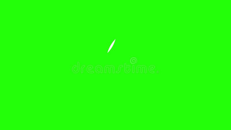 2d Fx Line Motion Graphics Elements with Green Screen. One Element Pop ...
