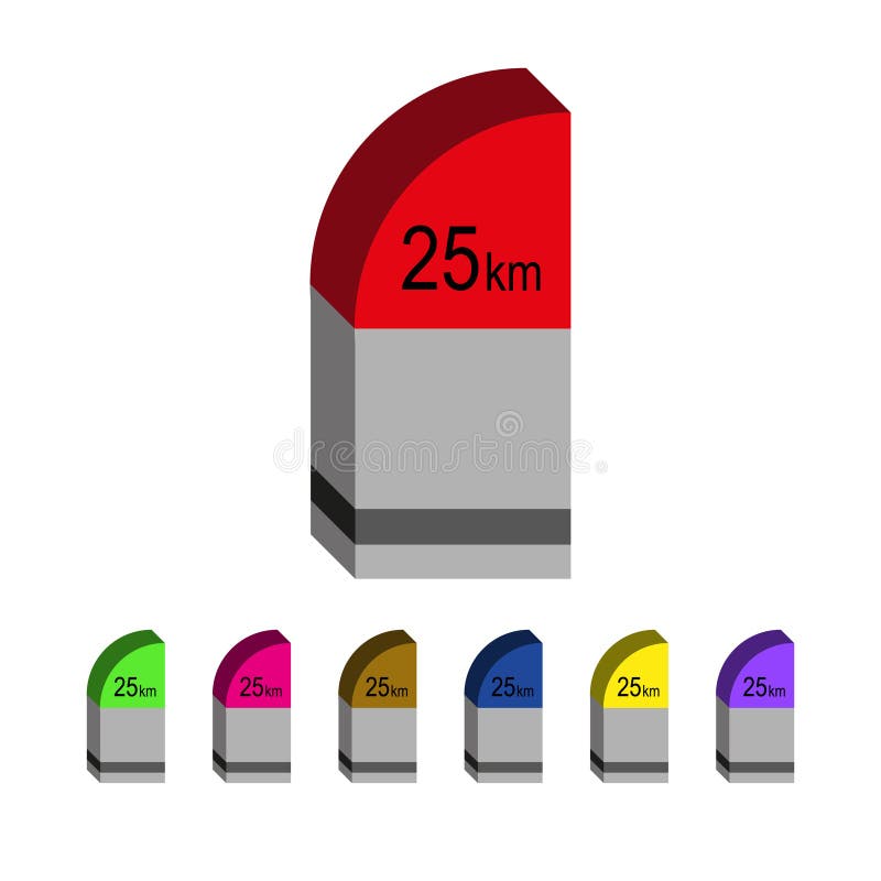 Kilometer Stone Road Stock Illustrations – 7 Kilometer Stone Road Stock ...