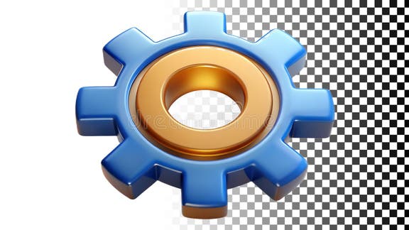 3D Gear Icon Settings Symbol for Configuration Options and Tools Png ...