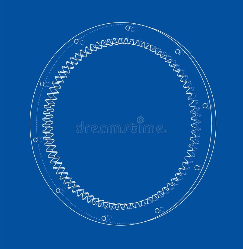 3D Gear Wheel. 3D Illustration Stock Illustration - Illustration of ...