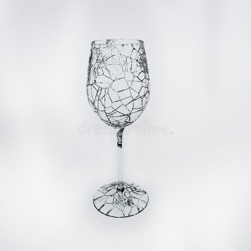 Glasscherven stock illustratie. Illustratie bestaande uit breking ...