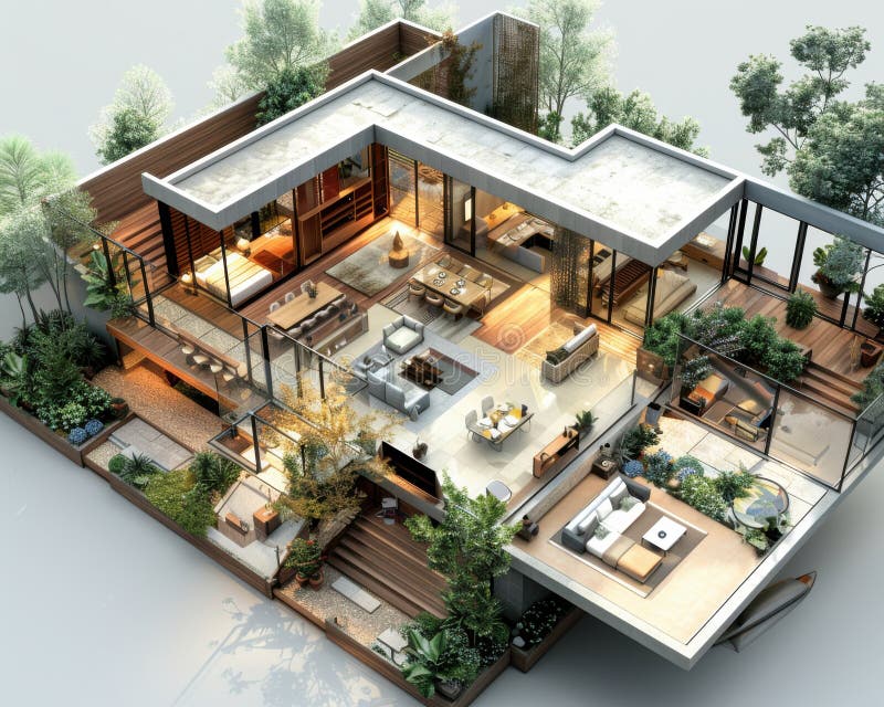 AI-Generated Professional Coach Holding Transparent Screen with ...