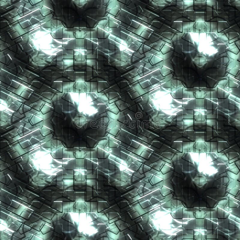 3D Render of Glass Pattern Seamless Tile with Color Back Lights Stock ...