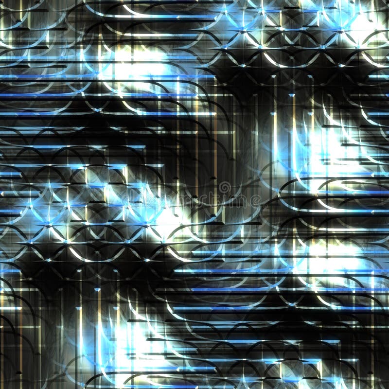 3D Render of Glass Pattern Seamless Tile with Color Back Lights Stock ...