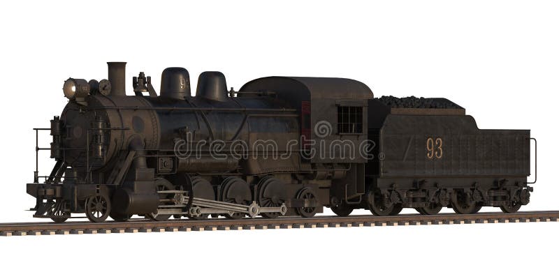 3D generic train stock illustration. Illustration of movement - 230428185