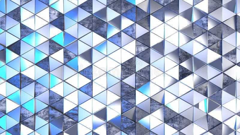 3D Geometric Abstract Background Stock Illustration - Illustration of ...