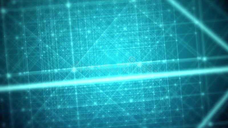 3d Geometric Animation Background with Digital Graphics Stock Video ...