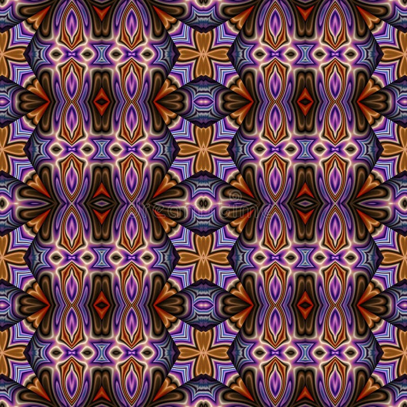 3d Geometric Color Gradient Pattern Stock Illustration - Illustration ...