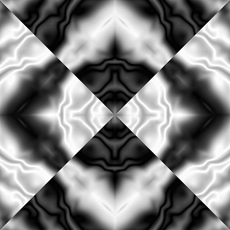 3d Geometric Complementary Colors Pattern Stock Illustration ...