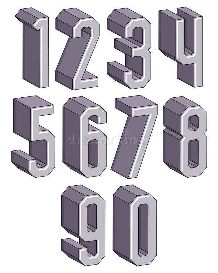 Grayscale Numbers Stock Illustrations – 185 Grayscale Numbers Stock ...
