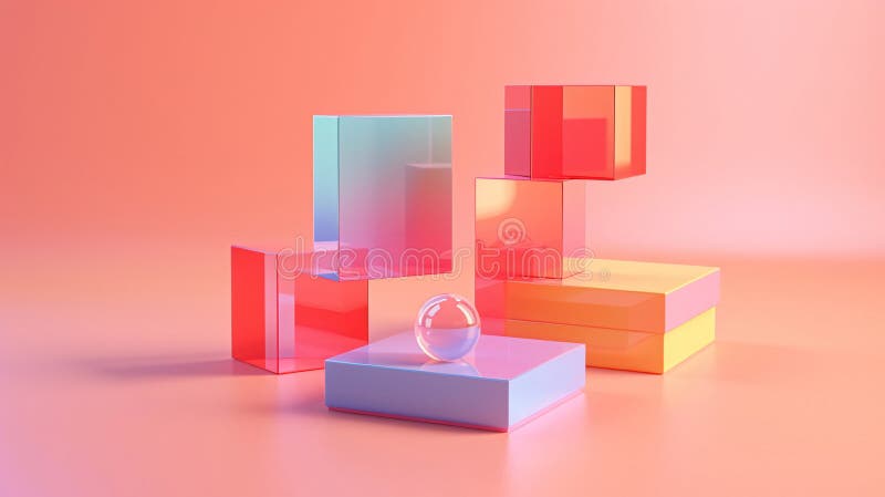 Cute Purple Pink 3d Objects Stock Photos - Free & Royalty-Free Stock ...