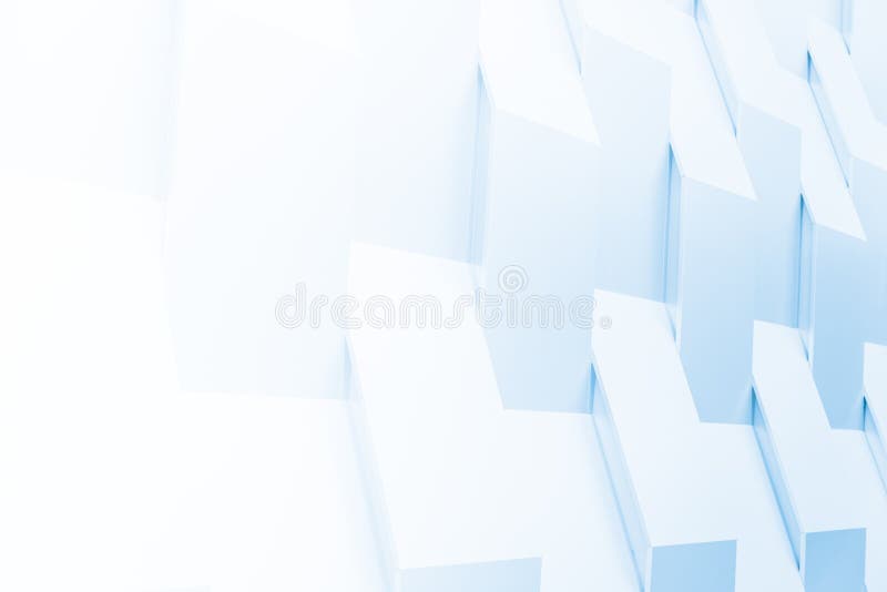 3D Geometry White Abstract for Background Stock Image - Image of ...