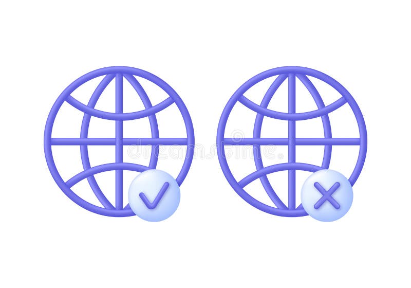 3d Globe Internet Browser Stock Illustrations – 620 3d Globe Internet ...