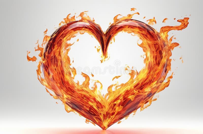 Fire Heart White Stock Illustrations – 6,825 Fire Heart White Stock ...