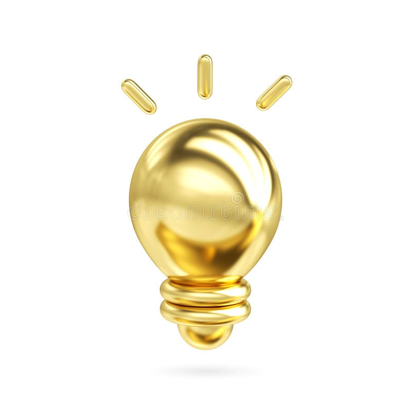 Gold Light Metal Bulb Stock Illustrations – 1,631 Gold Light Metal Bulb ...