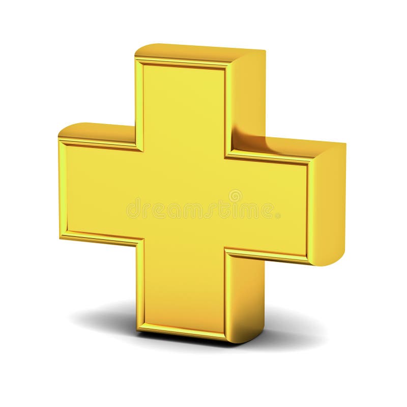 White Plus Sign Gold Background Stock Illustrations – 291 White Plus ...