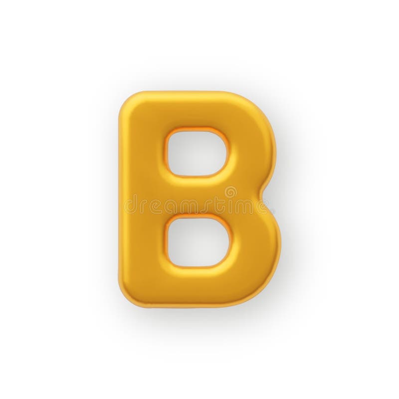 Gold 3d Letter B Stock Illustrations – 531 Gold 3d Letter B Stock ...