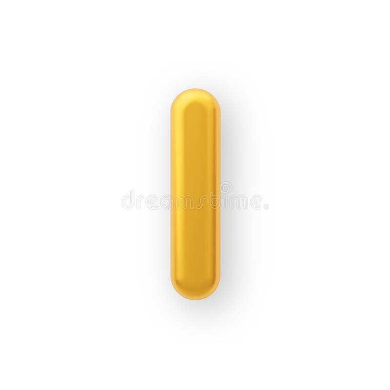 Gold 3d Letter I Stock Illustrations – 533 Gold 3d Letter I Stock ...
