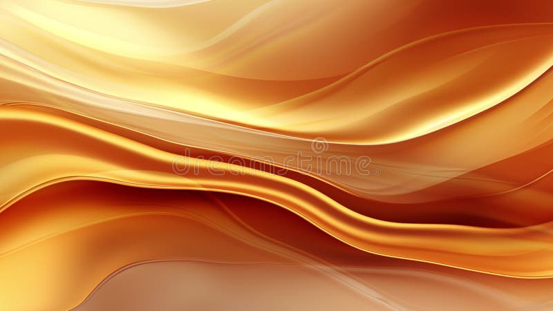 Gold Waves Animated Background Stock Video - Video of flowing, design ...