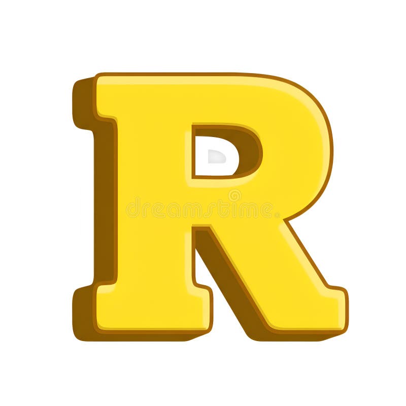 Isolated Letter R Stock Illustrations – 13,945 Isolated Letter R Stock ...