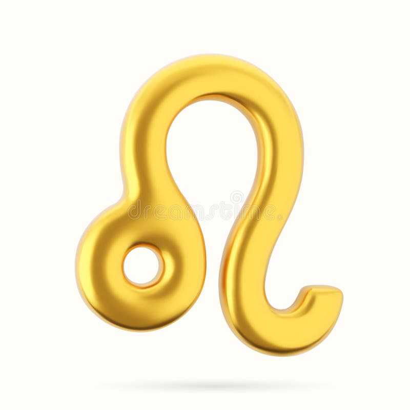 3d Golden Leo Zodiac Sign Stock Illustrations – 201 3d Golden Leo ...