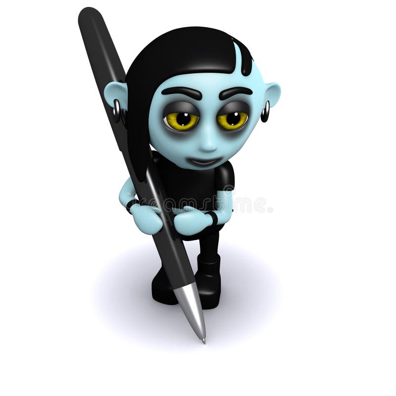 Goth Sock Monkey stock vector. Illustration of punk, tail - 2367522