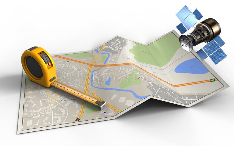 3d gps satellite stock illustration. Illustration of space - 99200739