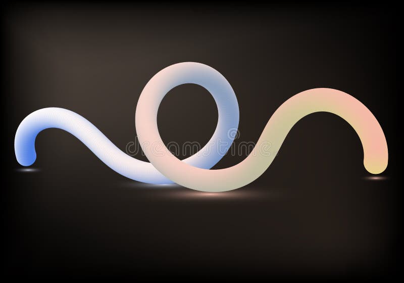 3d Gradient Liquid Effect.Fluid, Dynamic,vibrant Stock Vector ...