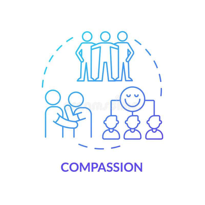 Compassion.the Concept of Sharing Love, Helping Others, Charity with ...