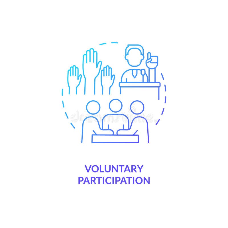 Voluntary Participation Stock Illustrations – 653 Voluntary ...