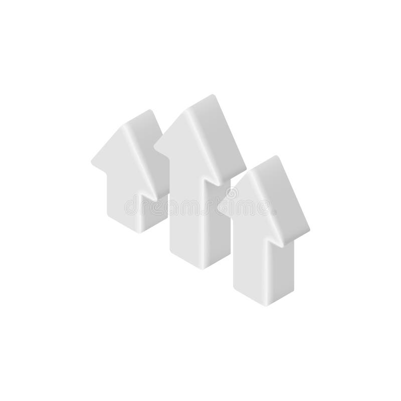 Isometric 3D Data Graphs and Diagram Set 2 Stock Vector - Illustration ...