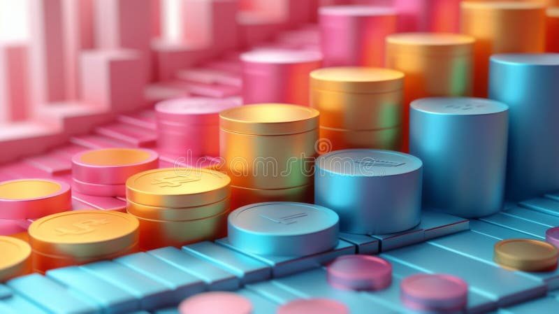 A 3D Graph Showing the Stages of the Tax Filing and Refund Process. the ...