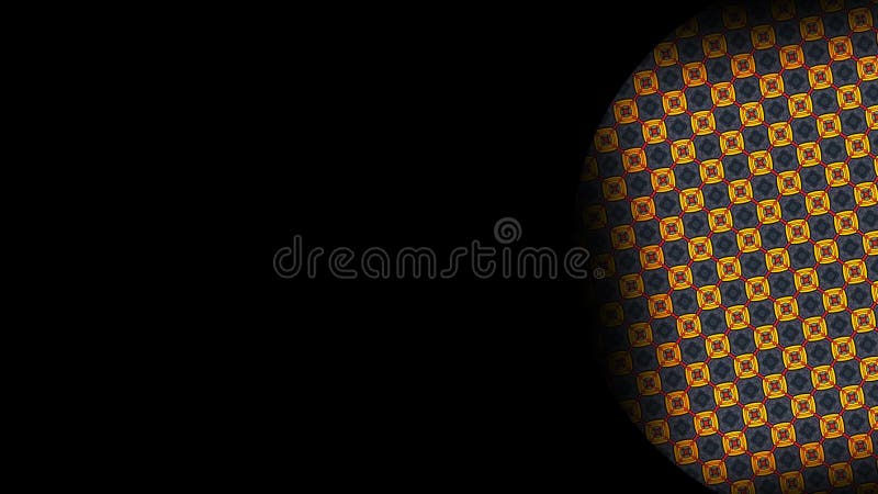 2D Graphic Pattern that Rotates Clockwise and Then Anticlockwise, Moves ...