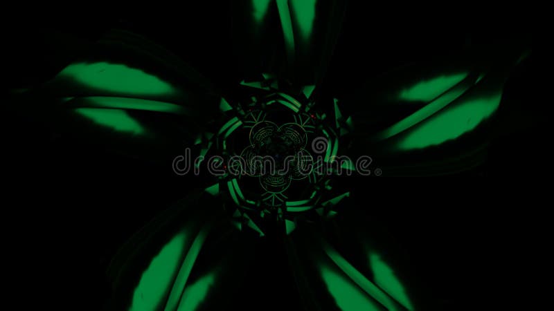 Flashing Neon Lights Form a Rhythmic, Vibrant Pattern in a Seamless ...