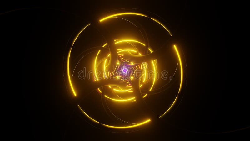 Neon Beams Pulse Rhythmically in a Hypnotic and Vibrant VJ Loop. Stock ...
