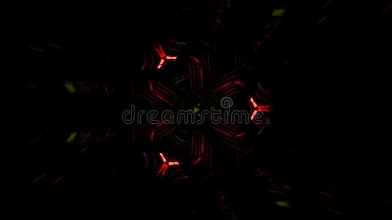 Vibrant Disco VJ Loop Featuring Flashing Neon Patterns and Beats Stock ...