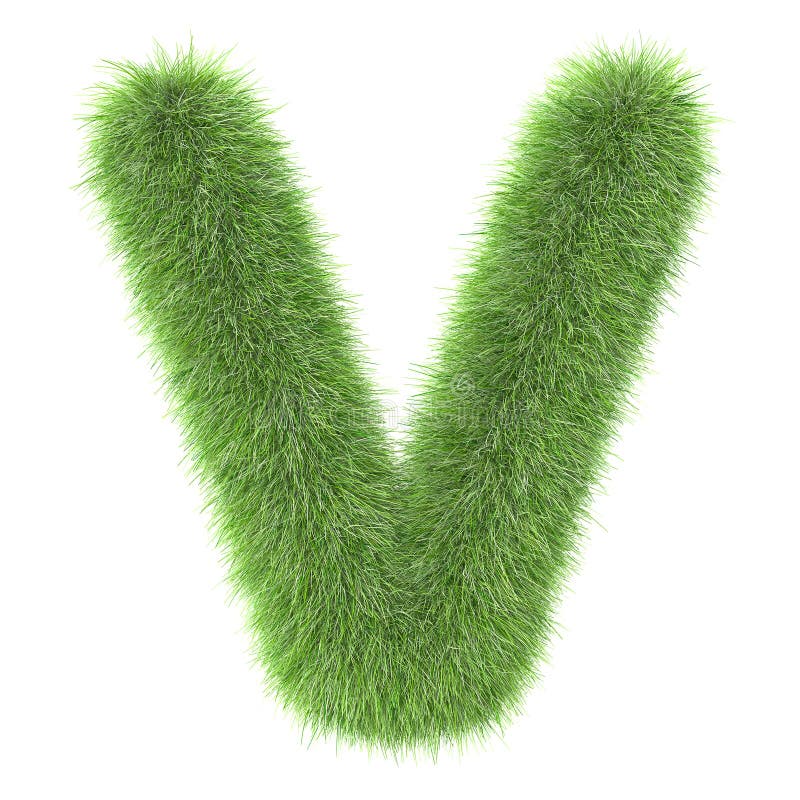 Letter V Grass Stock Illustrations – 215 Letter V Grass Stock ...