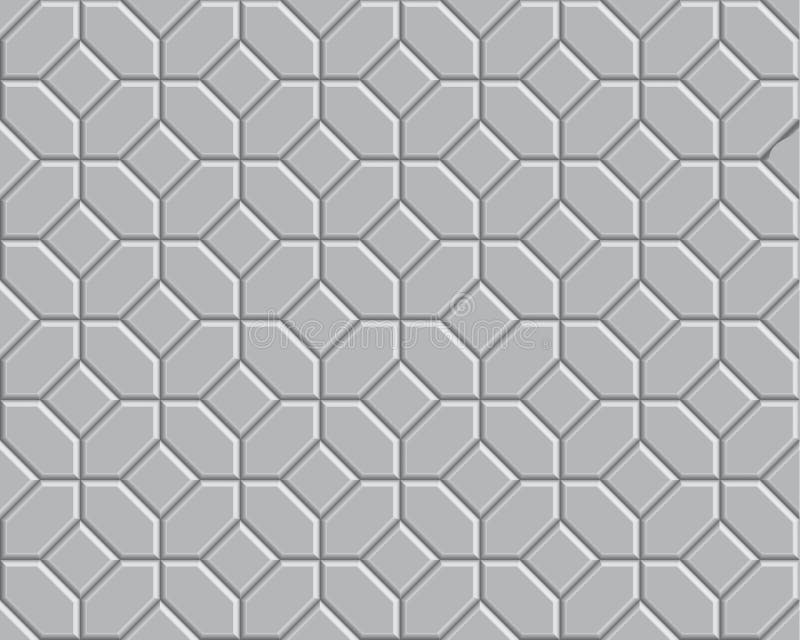 3D pathway pattern stock vector. Illustration of driveway - 96657257