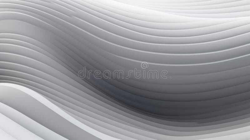 3D Gray Wavy Background stock illustration. Illustration of wallpaper ...