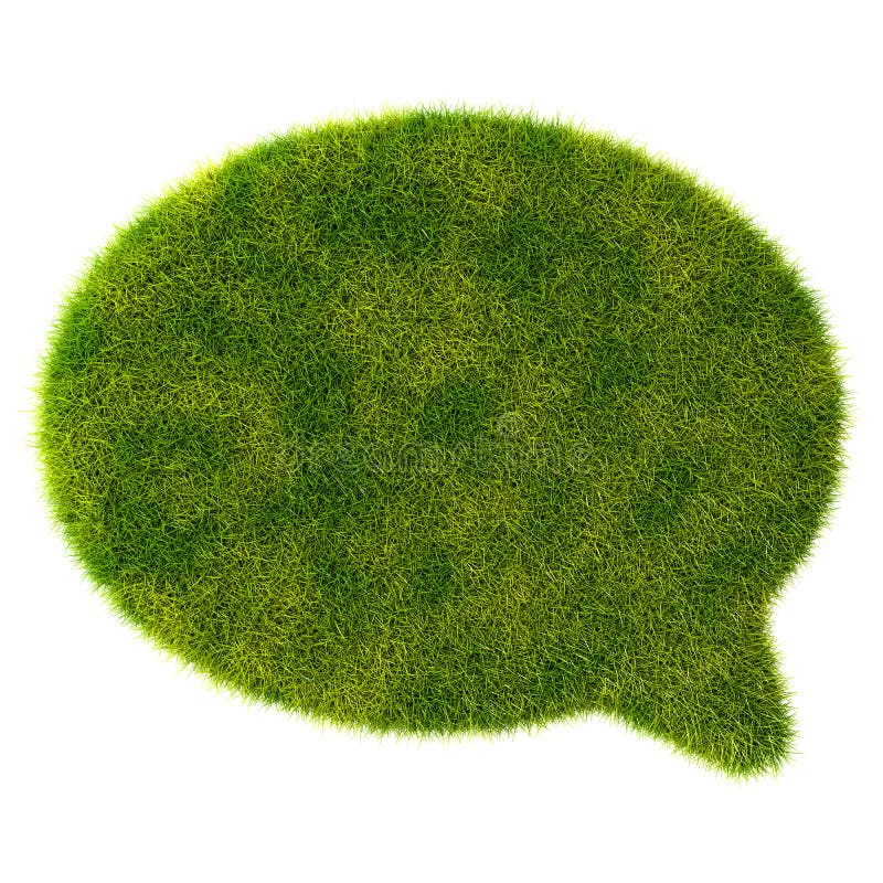 Grass, Bubble Blower and Leaves Stock Illustration - Illustration of ...