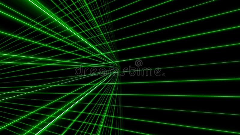 3d Green Line Laser Background Stock Illustration - Illustration of ...