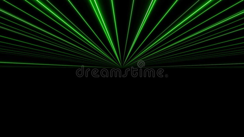 3d Green Line Laser Background Stock Illustration - Illustration of ...
