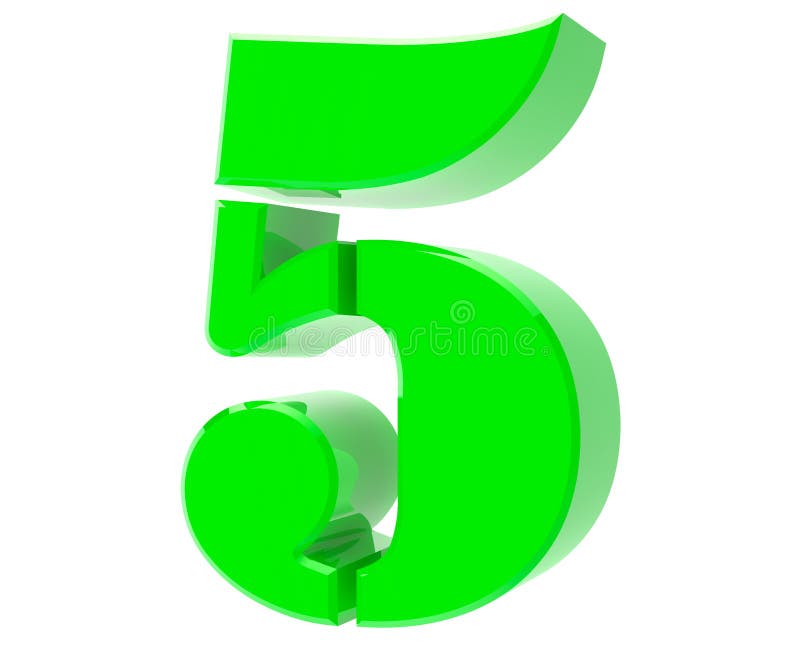 Green Number 5 Stock Illustrations – 1,925 Green Number 5 Stock ...